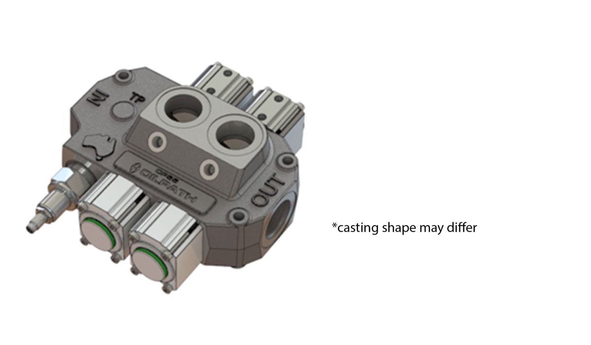 OP55 250L/MIN Truck & Trailer Pneumatically Operated Truck Valve